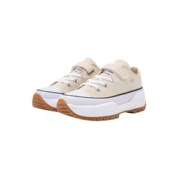 British Knights Sneaker ' KAYA LOW FLY ' M&auml;dchen Gr&ouml;&szlig;e 34 hellbeige / hellgrau / wei&szlig;