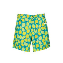 Wavebreaker Badeshorts Herren Gr&ouml;&szlig;e M blau / t&uuml;rkis / gelb / wei&szlig;