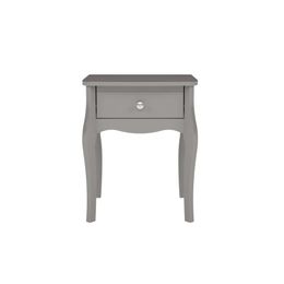 ebuy24 Nachttisch Baroque Dunkelgrau 45 x 35 cm | Gr.: onesize