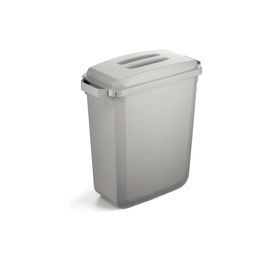 Durable Abfalleimer DURABIN ECO VEH2022050 +Deckel 60l grau | Gr.: onesize