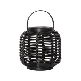 STAR TRADING Solar-Laterne Runda, schwarz, 15x15cm in Schwarz | Gr.: onesize