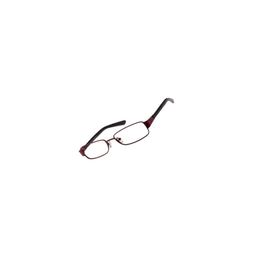 Fossil Brillengestell aus Metall/Leder in Rot/Schwarz | Gr.: onesize