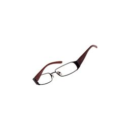 Fossil Brillengestell aus Metall in Schwarz/Rot | Gr.: onesize