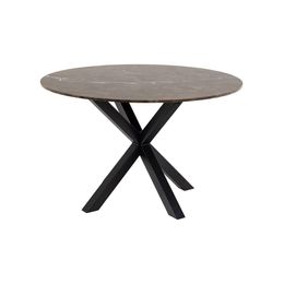 ebuy24 Esstisch Heaven Braun 120 x 120 cm | Gr.: onesize