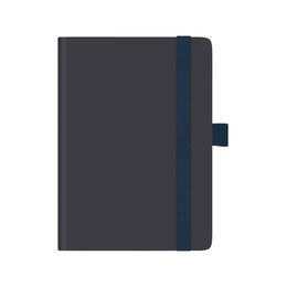 Brunnen Taschenkalender Kompagon 10x14cm PU-Einband dunkelblau Kalendarium ... | Gr.: onesize