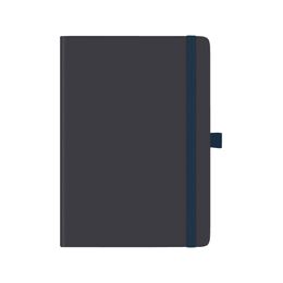 Brunnen Buchkalender Kompagnon A5 PU-Einband dunkelblau Kalendarium 2026 | Gr.: onesize