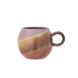 Bloomingville Becher PAULA Violett Braun mit Henkel | Gr.: onesize
