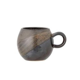 Bloomingville Becher PAULA Braun Schwarz mit Henkel | Gr.: onesize