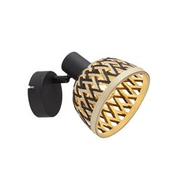 Licht-Erlebnisse Spot Strahler (B)13 x (H)18 cm in Schwarz Natur | Gr.: onesize