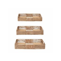 Bloomingville Tablett-Set Lecia in Natur | Gr.: onesize