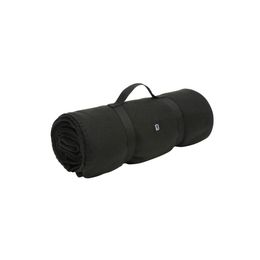 Brandit Decke "Fleece Blanket" in Schwarz | Gr.: onesize