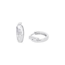 Amor Creolen Silber 925, rhodiniert in Silber | Gr.: onesize