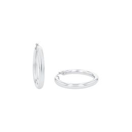 Amor Creolen Edelstahl in Silber | Gr.: onesize