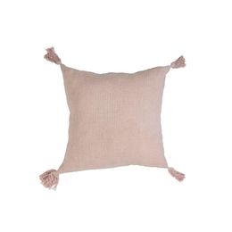 Bloomingville Kissen mit Fransen in Rose | Gr.: onesize