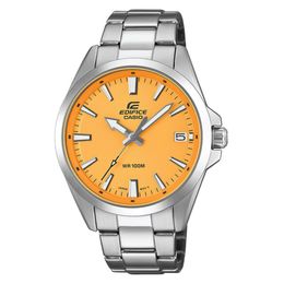 Casio Edifice Herrenuhr Stahl/Gelb | Gr.: onesize