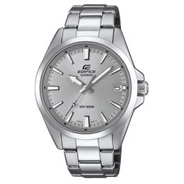 Casio Edifice Herren-Armbanduhr Stahl/Grau Anthrazit / Silber | Gr.: onesize