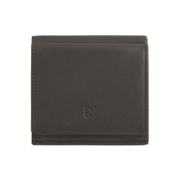 DuDu Geldbörse Leder 9,5 cm in coffee brown | Gr.: onesize