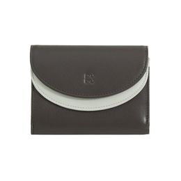 DuDu Geldbörse RFID Leder 13 cm in coffee brown | Gr.: onesize
