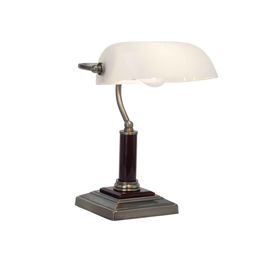 Brilliant Tischleuchte Bankir 33,5x26x24 cm in messing antik | Gr.: onesize
