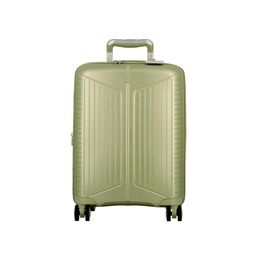 Jump Evae 4 Rollen Kabinentrolley 55 cm mit Dehnfalte in light green | Gr.: onesize
