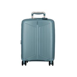 Jump Evae 4 Rollen Kabinentrolley 55 cm mit Dehnfalte in light blue | Gr.: onesize