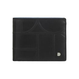 DuDu Up Geldbörse Leder 12.5 cm in black-pastel blue | Gr.: onesize