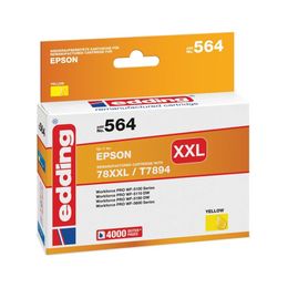 Edding Druckerpatrone kompatibel mit Epson T78XXL (T7894) yellow | Gr.: onesize