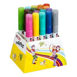 Fasermaler Edding 14 Funtastic ca. 3 mm Packung mit 18 Farben | Gr.: onesize