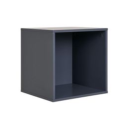 ebuy24 Wandregal Horne Dunkelgrau 34 x 30 cm | Gr.: onesize