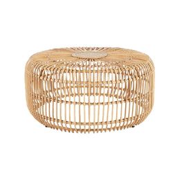 Beliani Couchtisch RANDAZZO in Beige - (W) 85 x (H) 40 x (L) 85 cm | Gr.: onesize