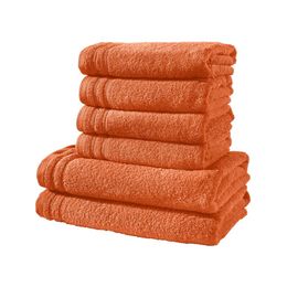 Erwin Müller Erwin Müller Frottier Frottier-Set 6-tlg. Heidelberg in orange | Gr.: onesize