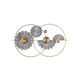 Beliani Wandobjekt PROMETHIUM in Gold/Grau - (W) 91 x (H) 51 x (L) 3 cm | Gr.: onesize