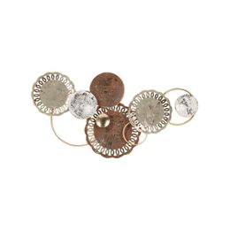 Beliani Wandobjekt PLUTONIUM in Bunt - (W) 93 x (H) 48 x (L) 6 cm | Gr.: onesize