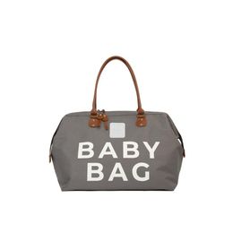BAGmori Wickeltasche - Schultertasche in Grau | Gr.: onesize