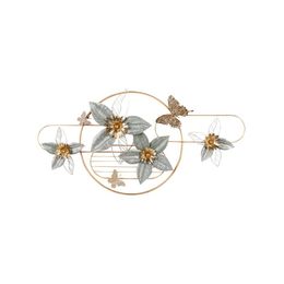 Beliani Wandobjekt TANTALUM in Gold - (W) 117 x (H) 59 x (L) 4 cm | Gr.: onesize