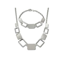 SilberDream Schmuckset Square 925 Sterling Silber | Gr.: onesize
