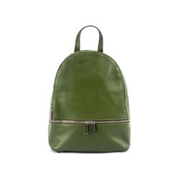 Florence Cityrucksack Leder grün ca. 32cm | Gr.: onesize