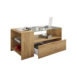 ebuy24 Couchtisch Tindala Eiche Dekor 100 x 50 cm | Gr.: onesize
