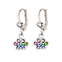 schmuck23 Silber Ohrringe 925 Pfote 0,8 cm x 0,8 cm | Gr.: onesize