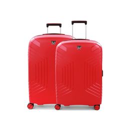 Roncato Ypsilon 4 Rollen Kofferset 2-teilig mit Dehnfalte in rot | Gr.: onesize