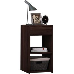 ebuy24 Nachttisch Sledo Maxi Braun 35 x 35 cm | Gr.: onesize