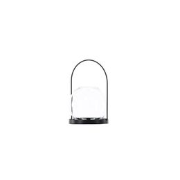 ebuy24 Teelichthalter Flora Schwarz 22 x 22 cm | Gr.: onesize