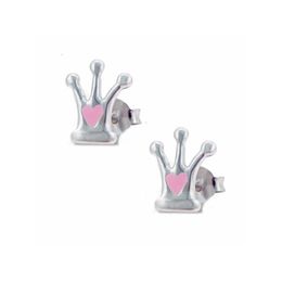 schmuck23 Ohrringe 925 Silber Krone in Silber | Gr.: onesize