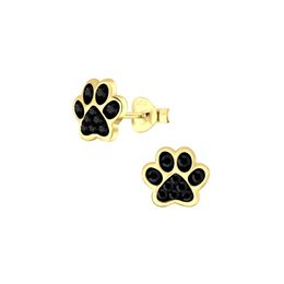 schmuck23 Gold Ohrringe 925 Pfote 0,7 cm x 0,8 cm | Gr.: onesize