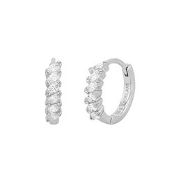 NOELANI Creolen Silber 925, gelbvergoldet in Silber | Gr.: onesize