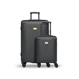 Lazarotti Palermo 4 Rollen Kofferset 2-teilig in black | Gr.: onesize