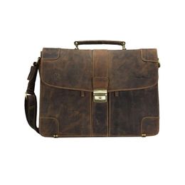 Green Burry Greenburry Vintage Aktentasche Leder 38.5 cm in brown | Gr.: onesize