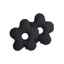 Beliani 2er-Set Dekokissen CAMPONULA in Schwarz | Gr.: onesize