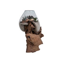ebuy24 Waterdrop San Marino Teak 36 x 30 cm | Gr.: onesize