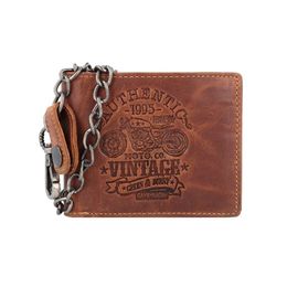 Green Burry Greenburry Vintage Cafe-Racer Geldbörse RFID Leder 12 cm in braun | Gr.: onesize